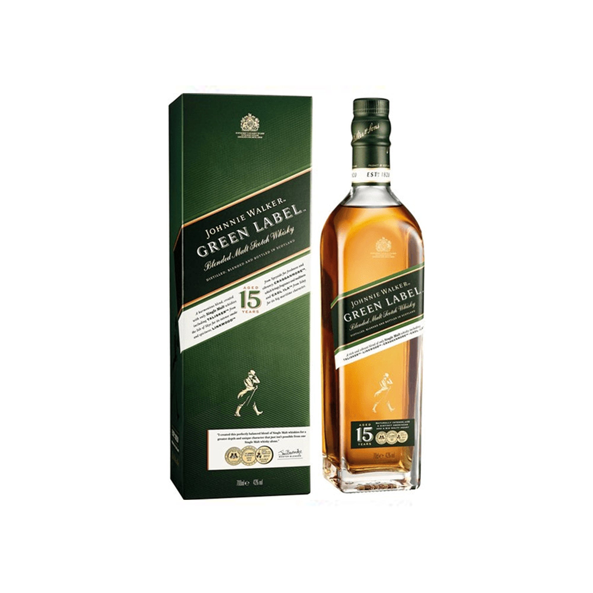 Johnnie Walker Green Label - 750ML – Holiday House Liquor